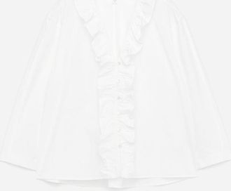 Arket R&uuml;schenbluse -Wei&szlig;