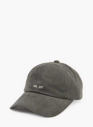 Nn.07 Casquette brod&eacute;e en coton et toile