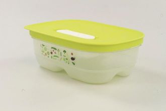 Tupperware 800 ml KlimaOase Kühlschrank flach limette 10112