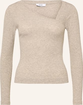 Reiss Reiss Longsleeve Fliss Mit Glitzergarn gold