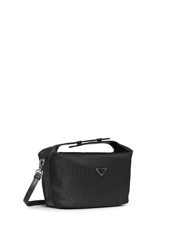 Prada Womens Mini Handbag Ch&eacute;rie Black Recycled Polyamide Handbags Hand Bags