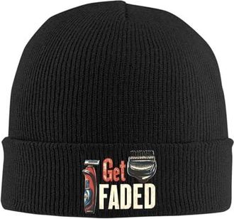 Generic Bonnet Hiver Barbier Vintage Se D&eacute;colore Thermique Beanie Respirant Bonnet en Tricot pour lescalade Femme Conduite