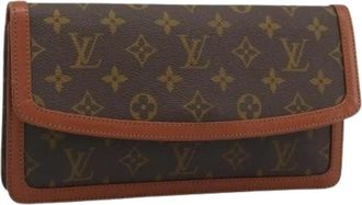 Louis Vuitton Pre-owned Vintage Monogram Clutch - Femme - Pre-owned - Brun - Taille: ONE Size