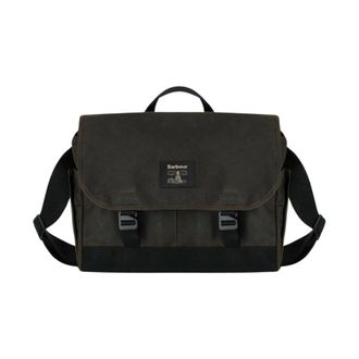 Barbour Field Messenger Bag - - Bags - Herren - Gr&uuml;n - ONE SIZE