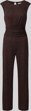 Rinascimento Jumpsuit mit Raffungen