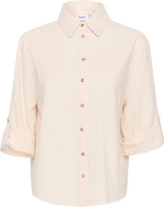 Saint Tropez Femme, Blouses et Chemises, Beige, Taille: 36 FR ZalindaSZ Shirt