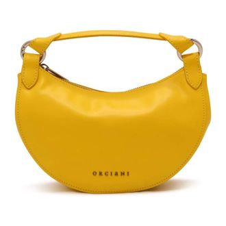 Orciani Dumpling Mini Bag - - Bags - Damen - Gelb - ONE SIZE