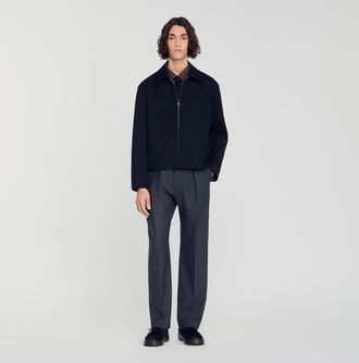 Sandro Blouson mit Rei&szlig;verschluss