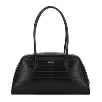 Kazar Kazar Klassische Taschen aus gepr&auml;gtem Leder - - Bags - Damen - Schwarzk - ONE SIZE