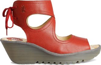 FLY London Fly London Damen YULP571FLY Sandal, Devil RED, 37 EU