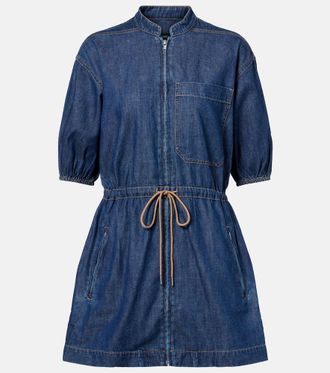 Veronica Beard Minikleid Akerman aus Denim