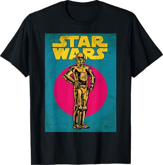 Star Wars C-3PO Vintage Trading Card T-Shirt