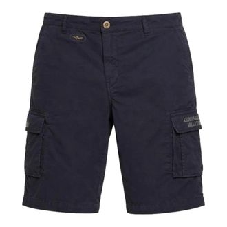Aeronautica Cargo Bermuda - - Shorts - Herren - Blau - XL
