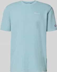 Champion T-Shirt mit Strukturmuster und Label-Stitchings