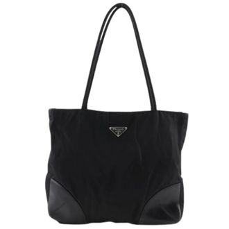 Prada Pre-owned Nylon Tote Bag - - Pre-owned - Damen - Schwarzk - ONE SIZE