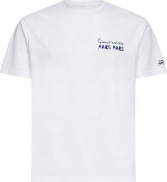 MC2 Saint Barth Homme, Tops, Blanc, Taille: 2XL T-Chemises