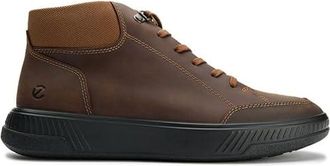 Ecco Mens Move Ankle Boots Brown