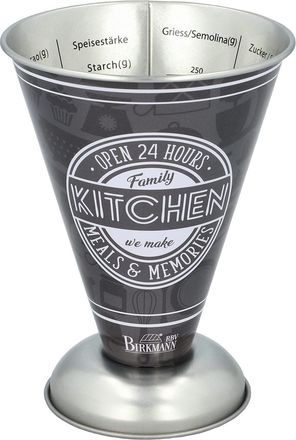 RBV BIRKMANN Birkmann, Colour Kitchen Messbecher, Grau, Family kitchen, 250 ml, mit Skala, 422957