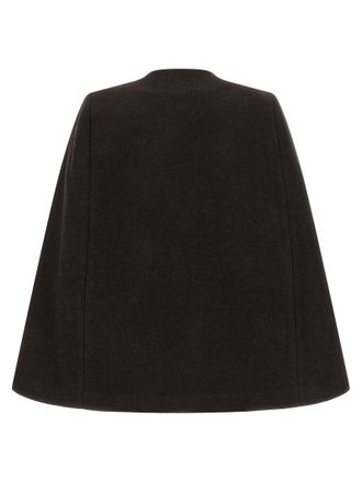 Ganni Alamari Cape - Brown
