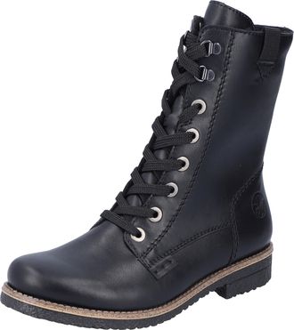 Rieker Winterstiefelette RIEKER, Damen, Gr. 36, schwarz, Lederimitat, Schuhe Winterstiefelette, mit Warmfutter, Topseller
