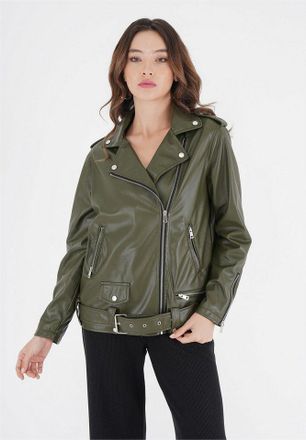 Freshlions Lederimitatjacke Nela (1-St) in angesagter Kunstleder-Optik