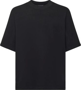 Dolce & Gabbana Homme, Tops, Noir, Taille: M T-shirt noir avec Polos