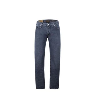 Moorer Homme, Jeans, Bleu, Taille: W30 Pavel 5-pocket Jeans
