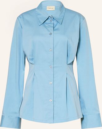 Gestuz Hemdbluse Gzopy blau