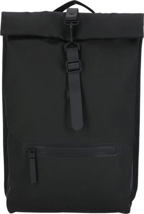Rains Rolltop Rucksack - - Bags - unisex - Schwarzk - ONE SIZE