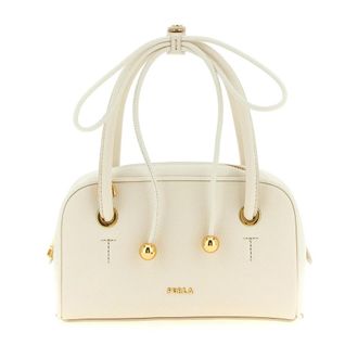 Furla Leder Duffle Handtasche - - Bags - Damen - Wei&szlig; - ONE SIZE