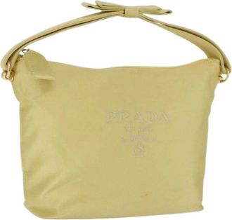 Prada Sac &agrave; main vintage doccasion - Femme - Pre-owned - Jaune - Taille: ONE Size