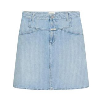 Closed Femme, Jupes, Bleu, Taille: W29 Stover-X Midi Skirt