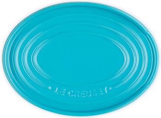 LE CREUSET Le Creuset ovale Löffelablage aus Steinzeug, Karibik, 71507151700099