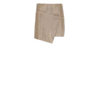 ADĀMO Andrea Adamo Femme, Jupes, Beige, Taille: 36 FR Jupes courtes