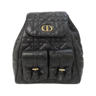 Dior Sac &agrave; dos vintage Pre-owned - Femme - Pre-owned - Noir - Taille: ONE Size