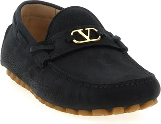 Valentino Garavani Driver Fastaway Loafer - Black