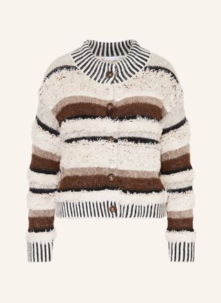 Mrs & Hugs Mrs & Hugs Strickjacke Mit Alpaka braun