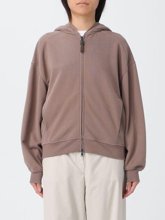 Brunello Cucinelli Sweat-Shirt Femme couleur Marron