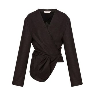 Alberta Ferretti Damen, Jacken, Braun, XSGr&ouml;&szlig;e