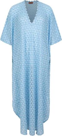 Missoni Femme, Maillots de bain, Bleu, Taille: 42 FR Robes Missoni