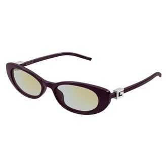 Gucci Cat-eye Sonnenbrille - - Accessories - Damen - Lila - 52 MM