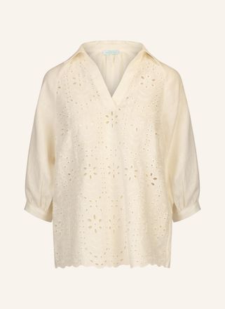 Mint & Mia Mint & Mia Tunika Mit Lochspitze weiss