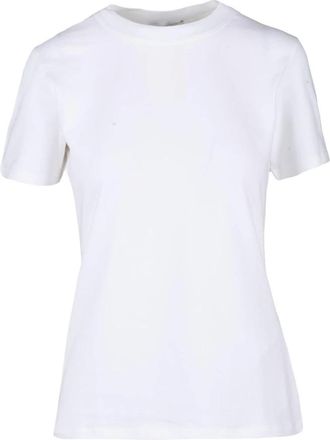 Sportmax Femme, Tops, Blanc, Taille: 44 FR Polder Girocollo T-shirt