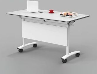 Generic Klappbarer Konferenztisch, gro&szlig;er klappbarer Konferenztisch mit leisen Rollen, mobiler Besprechungstisch f&uuml;r B&uuml;ros, platzsparendes Design, ideal f&uuml;r Z