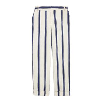 Max Mara Pantalon Elise Coupe Large - Femme - Pantalons - Beige - Taille: 40 FR
