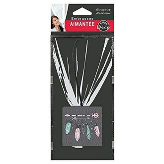 Douceur d'Intérieur Raffhalter, magnetisch, L 43 x 6 x 6 cm, MDF, Bedruckt Aden