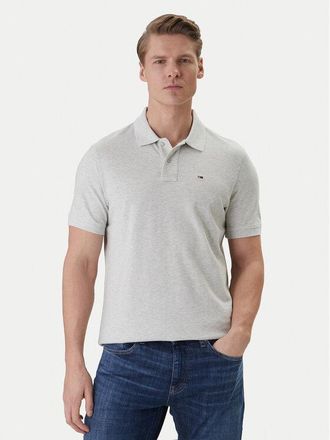 Tommy Jeans Poloshirt DM0DM22711 Grau Regular Fit
