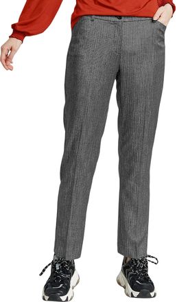 Taifun Damen 420063-11321 Hose, Mehrfarbig (Black Gemustert 1102), W/L31(Herstellergr&ouml;&szlig;e:40)