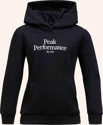 Peak Performance Kapuzensweatshirt schwarz