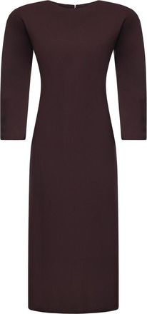 Andamane Knielanges Kleid - Schwarz